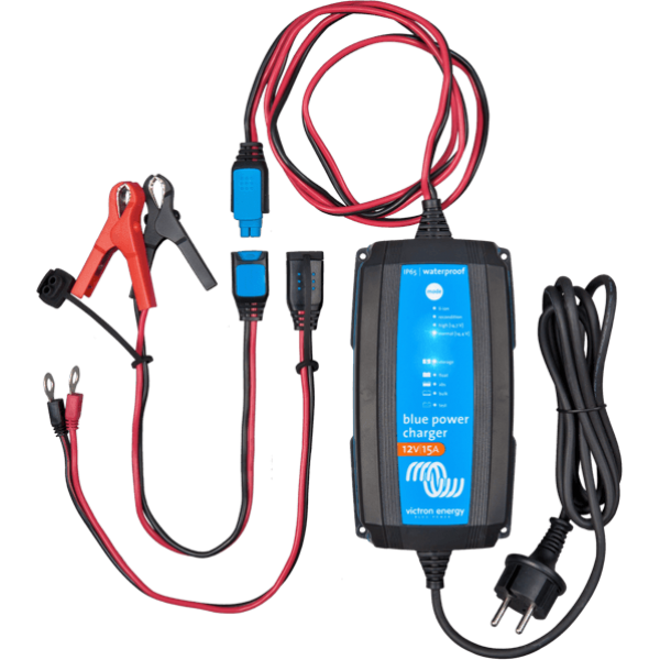 Victron Blue Smart IP65 12/10 met DC connector
